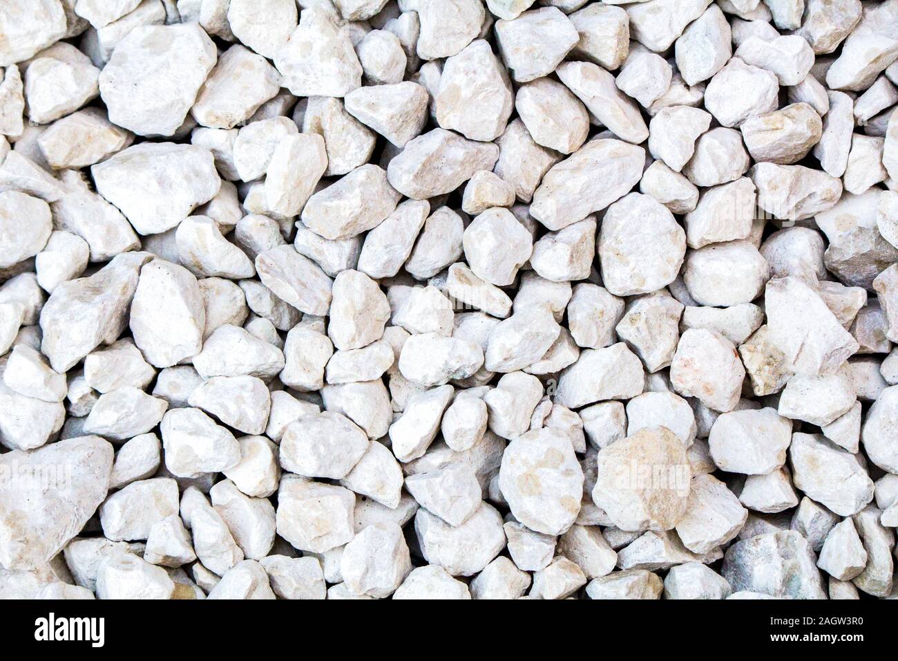 An aerial view of a lot of white Cotswold stones Stock Photo - Alamy