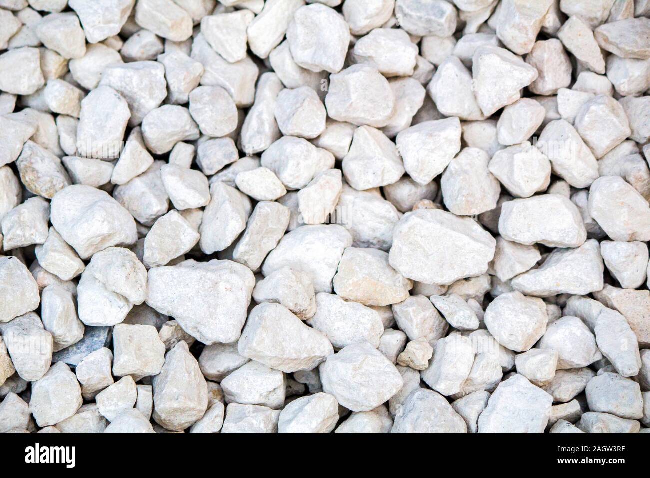 An aerial view of a lot of white Cotswold stones Stock Photo - Alamy