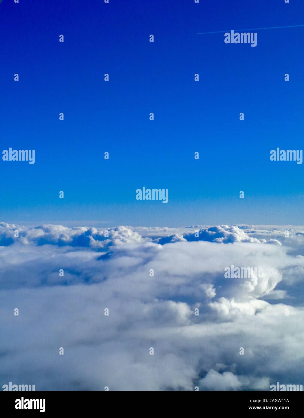 A view from up in the stratosphere Stock Photo - Alamy