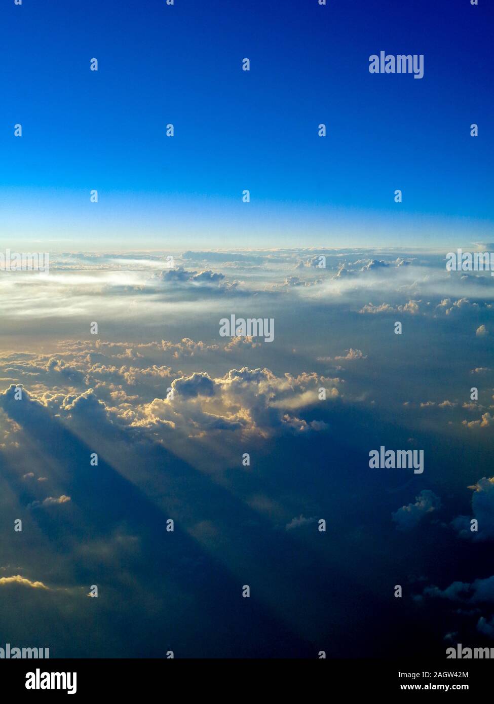 A view from up in the stratosphere Stock Photo - Alamy