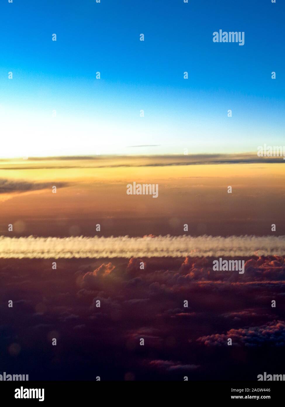 A view from up in the stratosphere Stock Photo - Alamy