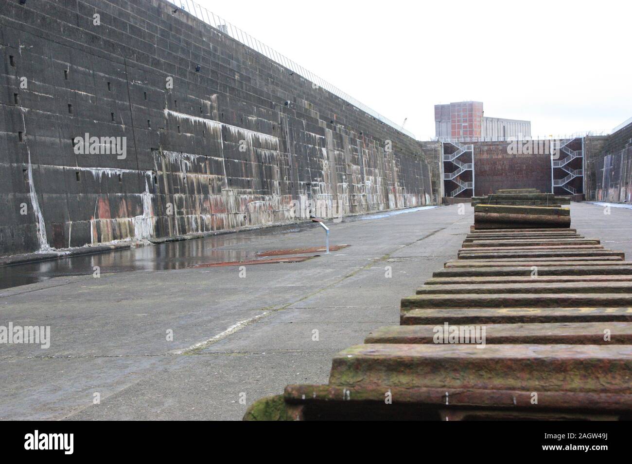 This Is The Dry Dock That Titanic Once Sat Many Years Before Its Disaster The Dock Sits In