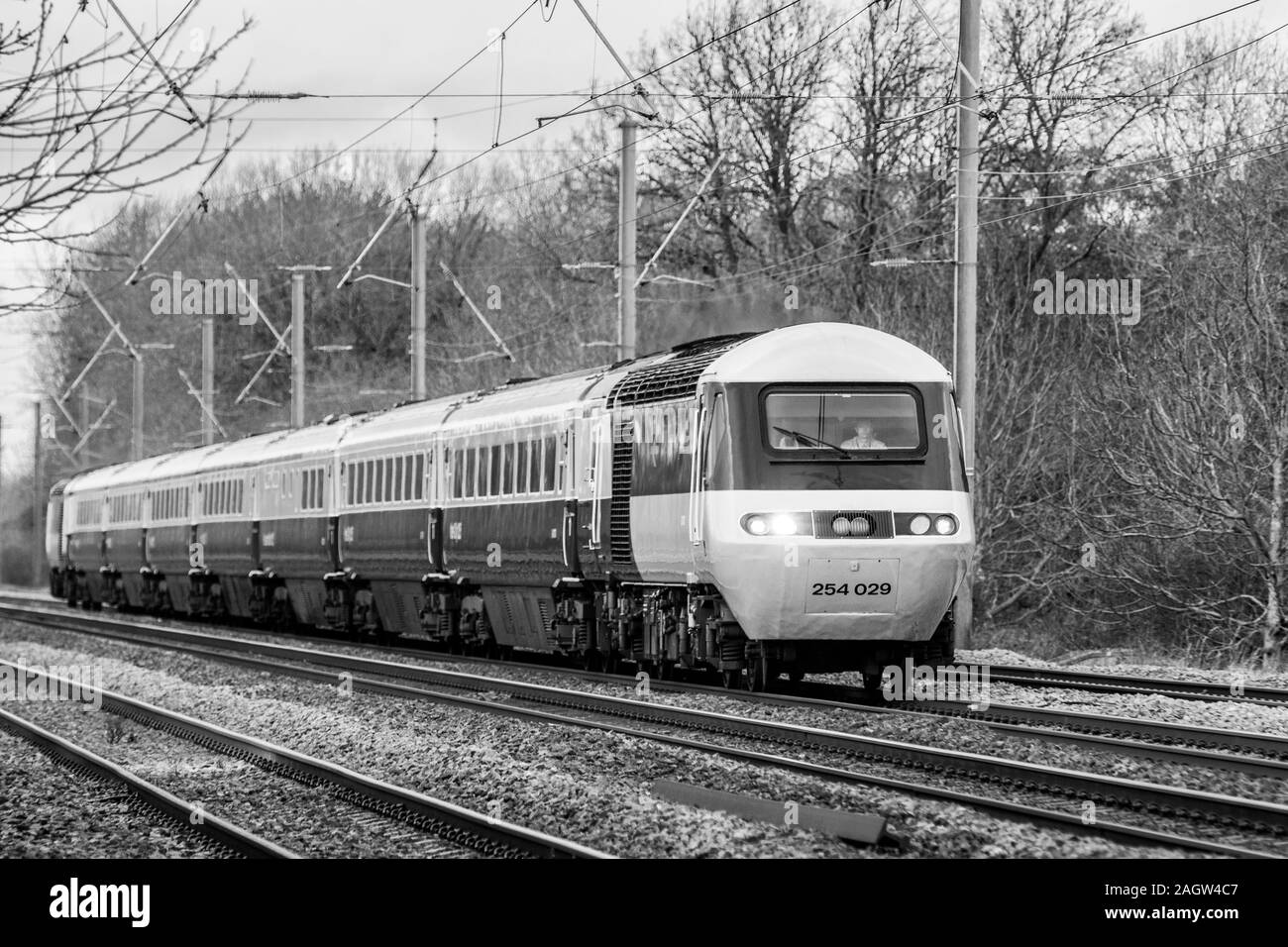 Intercity 125 british rail class Black and White Stock Photos & Images ...