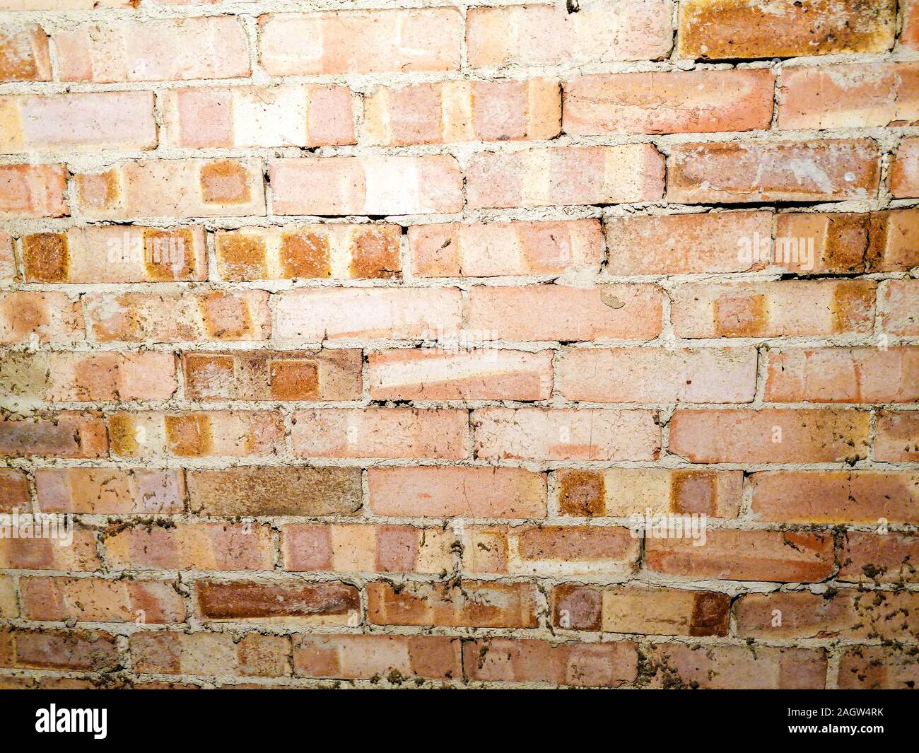 An attic wall is seen to be buckling within the brickwork causing a ...