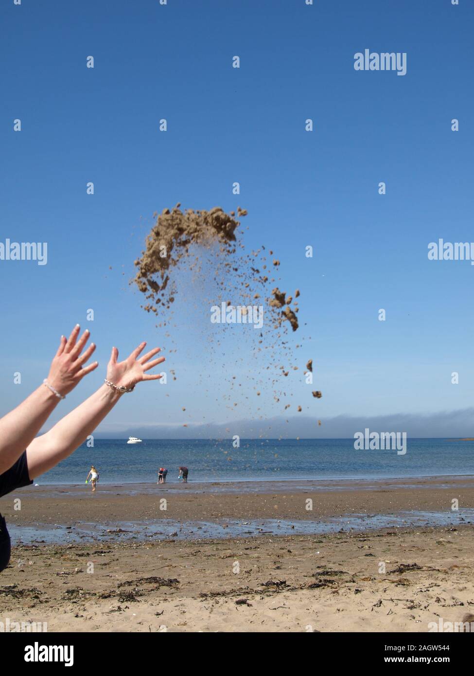 Abstract splatter with woman hi-res stock photography and images - Alamy