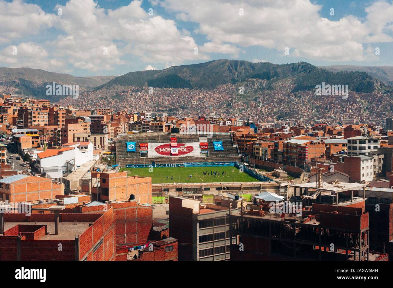 Soccer stadium la paz hi-res stock photography and images - Alamy