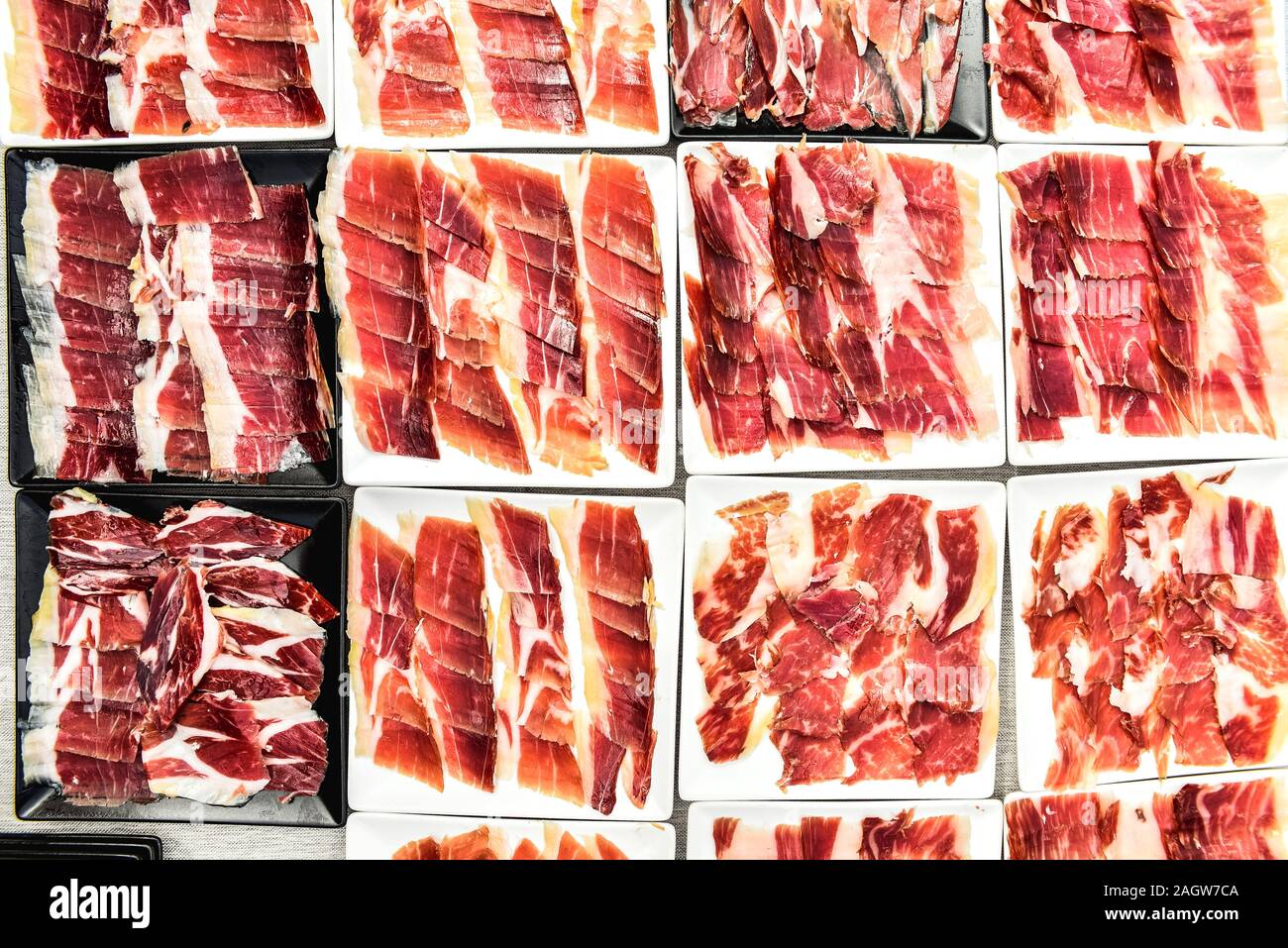 Home of serrano ham hi-res stock photography and images - Alamy