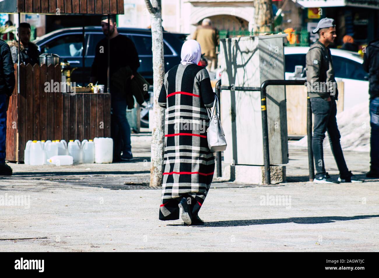 Palestinian Territory Bethlehem December 16, 2019 View of unknown ...