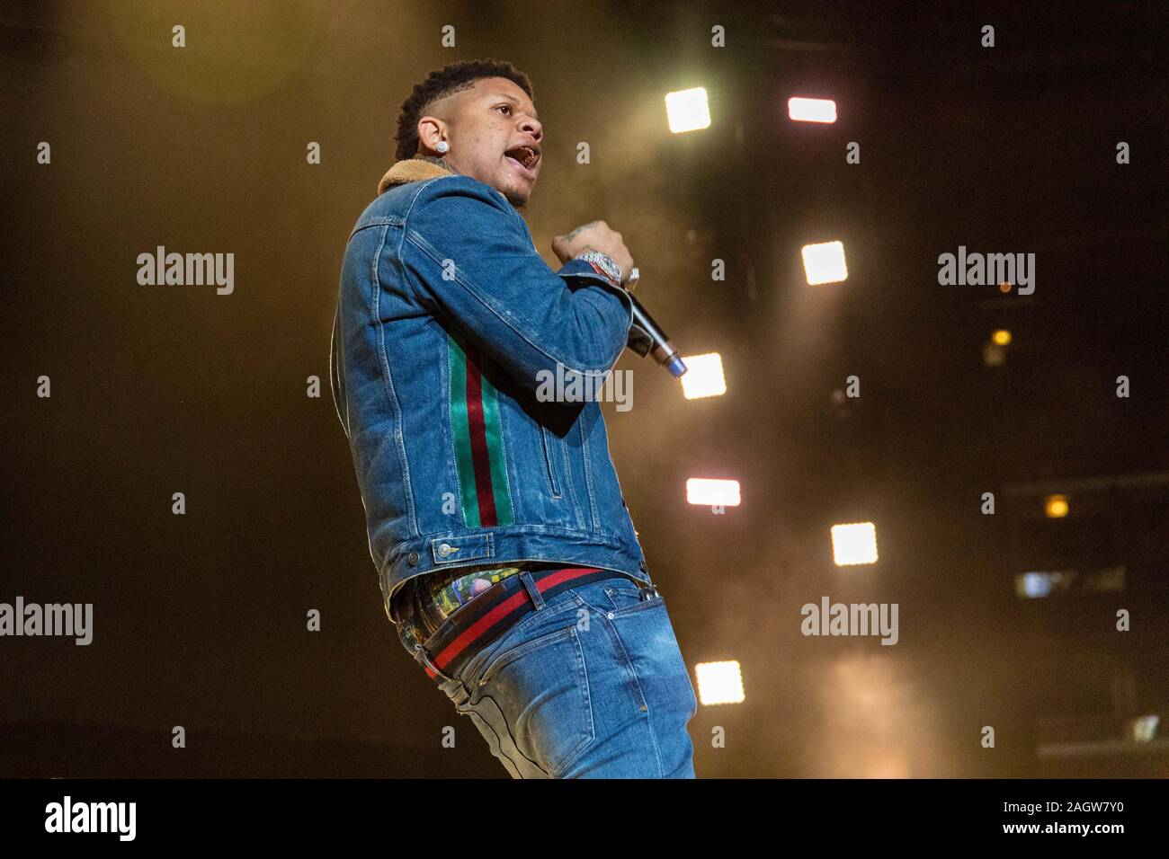December 20, 2019, Chicago, Illinois, U.S: Rapper YELLA BEEZY (DEANDRE ...