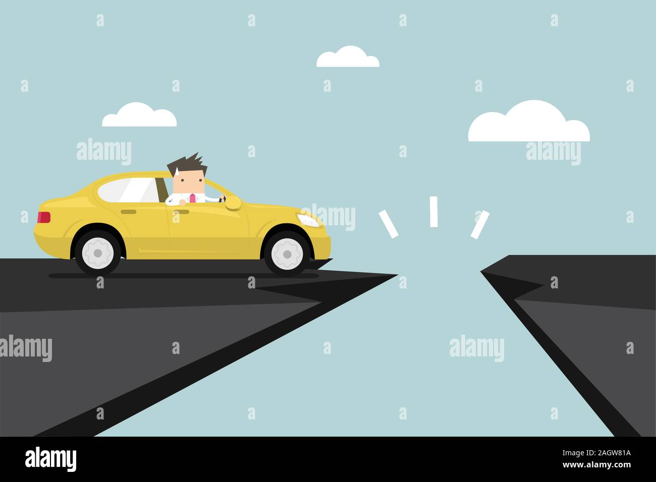 Safety gap Stock Vector Images - Alamy