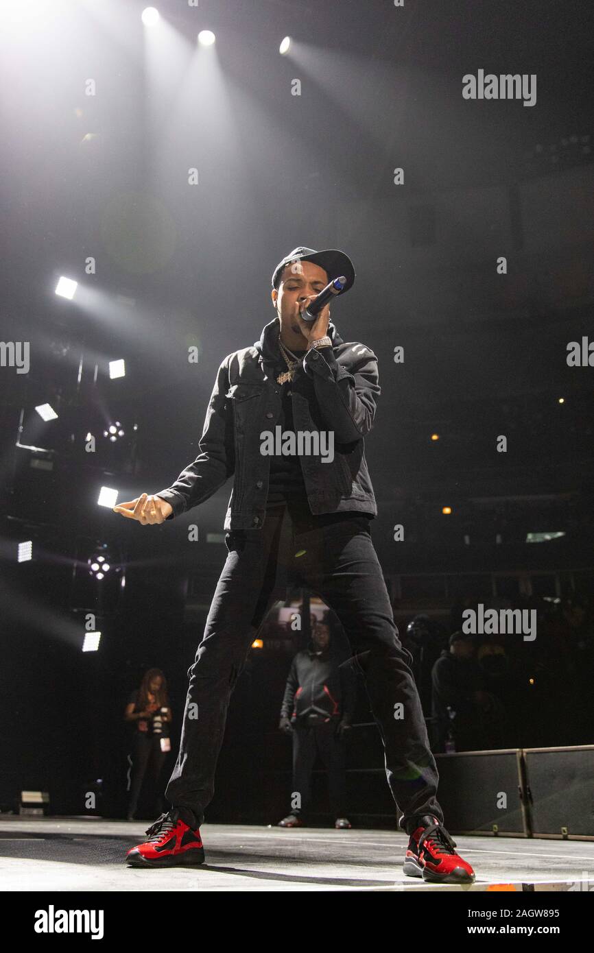 December 20, 2019, Chicago, Illinois, U.S: Rapper G HERBO (HERBERT RANDALL WRIGHT III) during ...