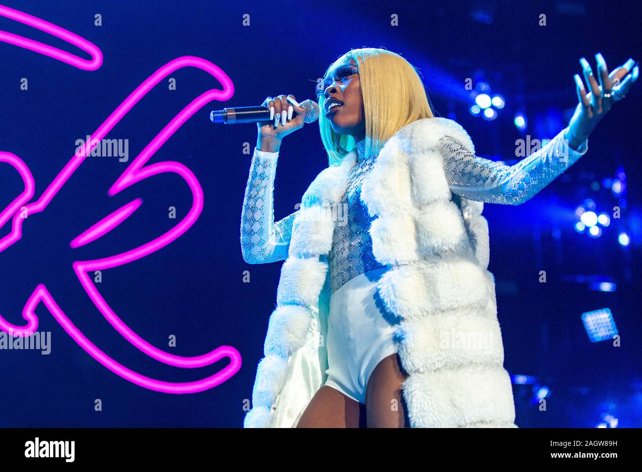 December 20, 2019, Chicago, Illinois, U.S: Singer TINK (TRINITY LAURE ...