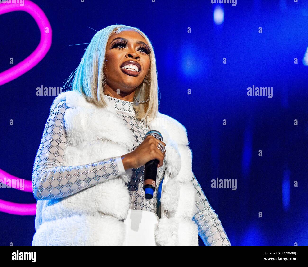 December 20, 2019, Chicago, Illinois, U.S: Singer TINK (TRINITY LAURE ...
