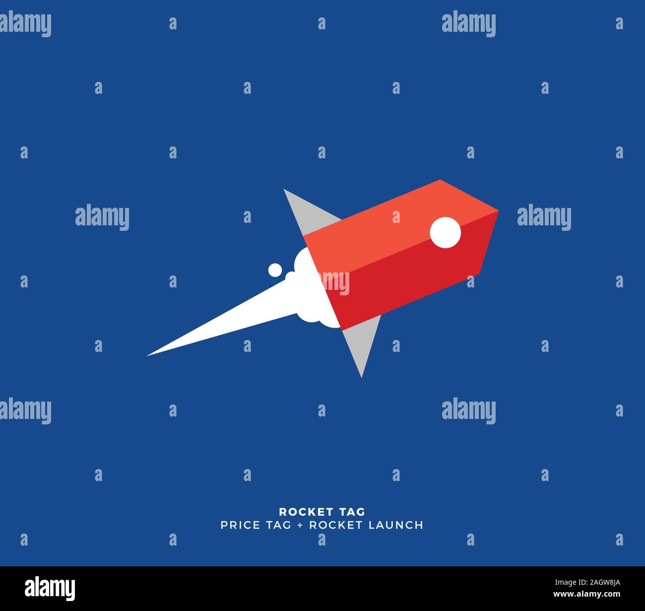 Rocket launch branding Stock Vector Images - Alamy