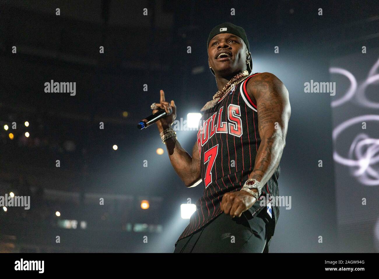 December 20, 2019, Chicago, Illinois, U.S: Rapper DABABY (JONATHAN ...