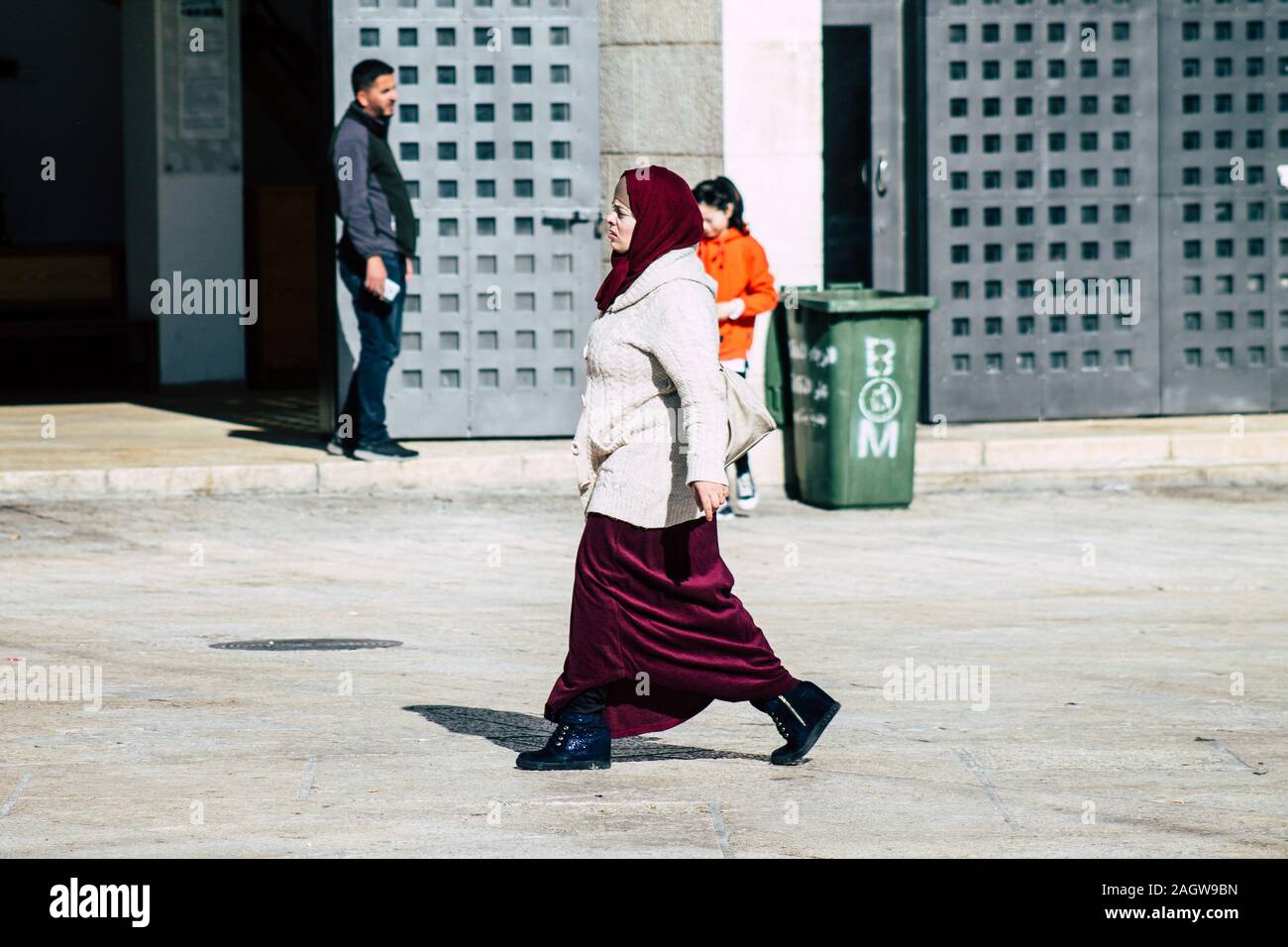 Palestinian Territory Bethlehem December 16, 2019 View of unknown ...