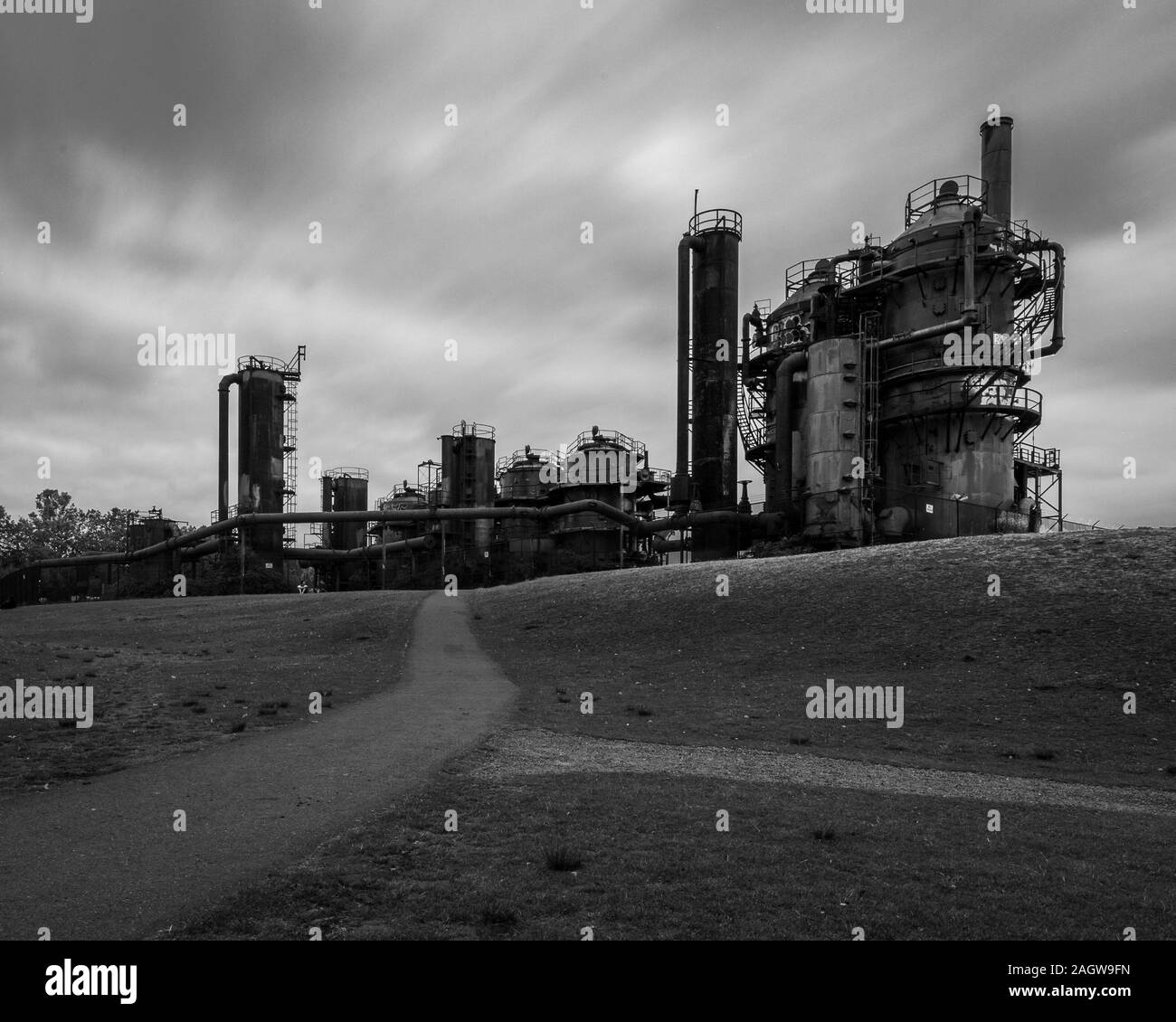 Stack gas Black and White Stock Photos & Images - Alamy