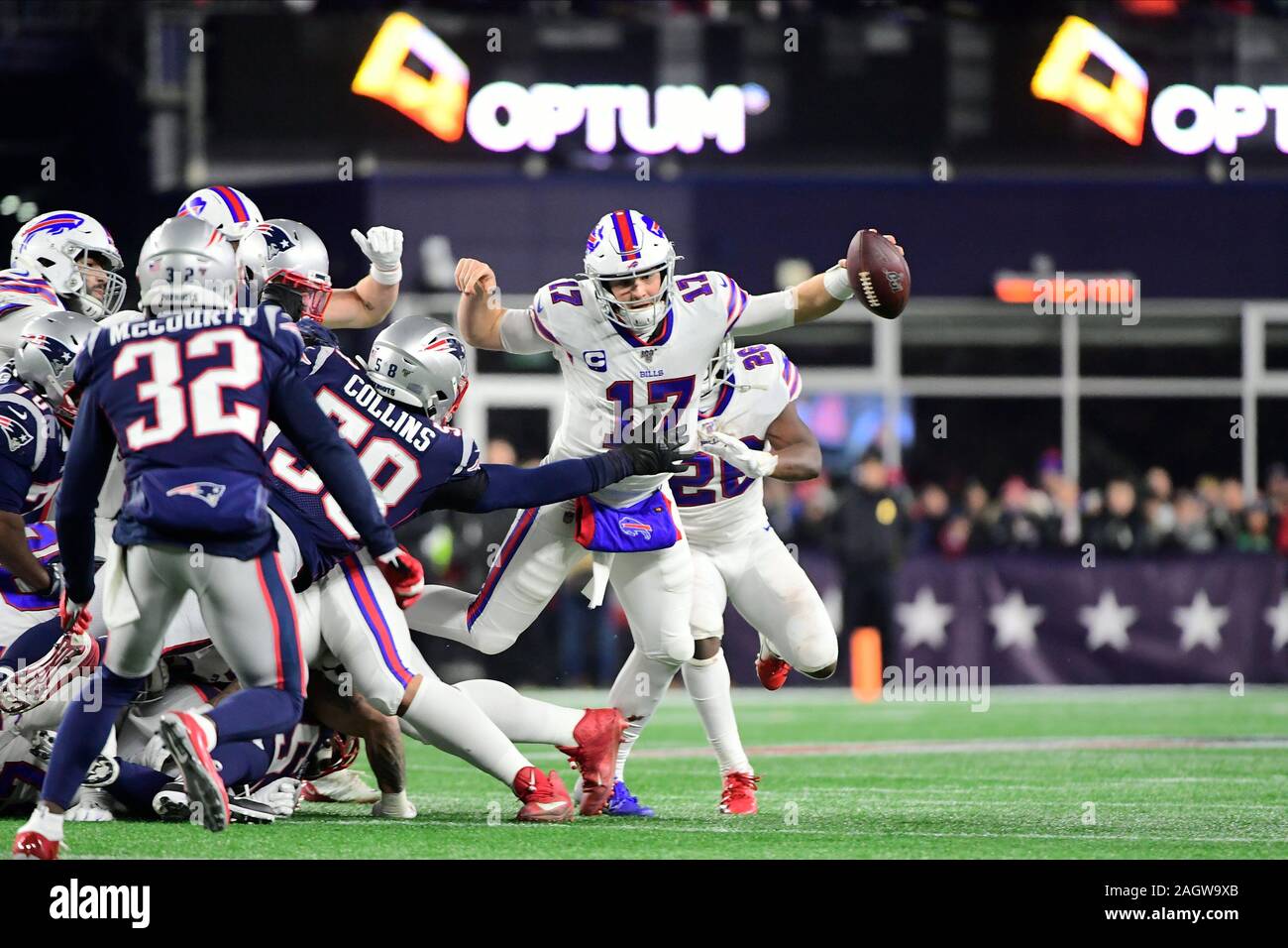 Foxborough, Massachusetts, USA. 21st Dec, 2019. Buffalo Bills ...