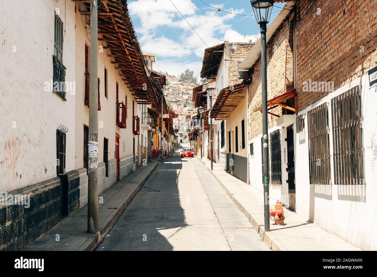 Colonial architecture in historic city in latin america Stock Photo - Alamy