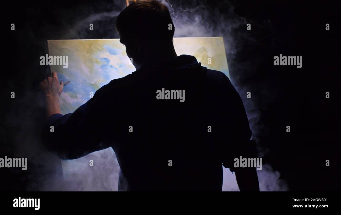 Vaping artist hi-res stock photography and images - Alamy