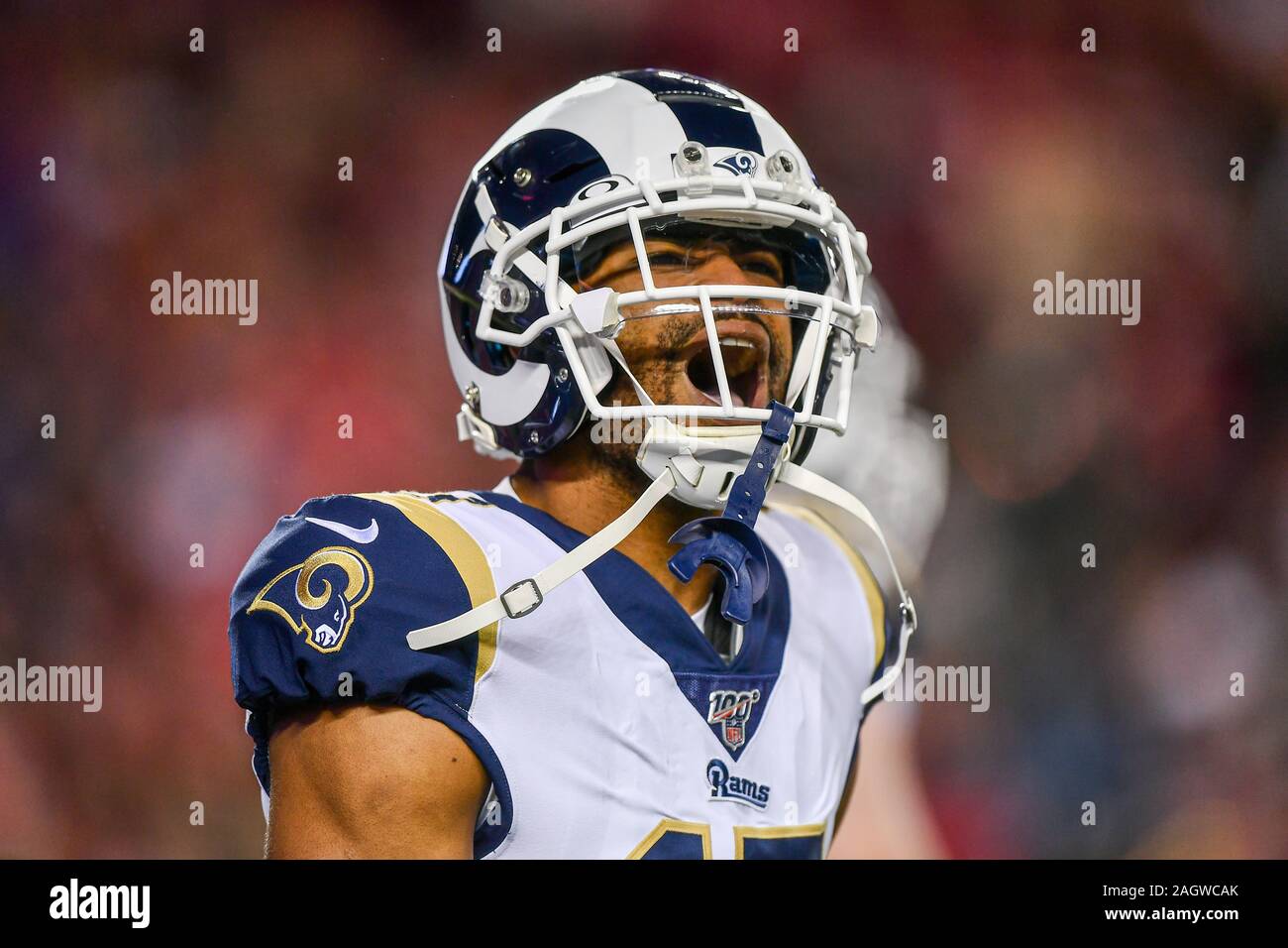 Santa Clara, California, USA. 21st Dec, 2019. Los Angeles Rams wide ...