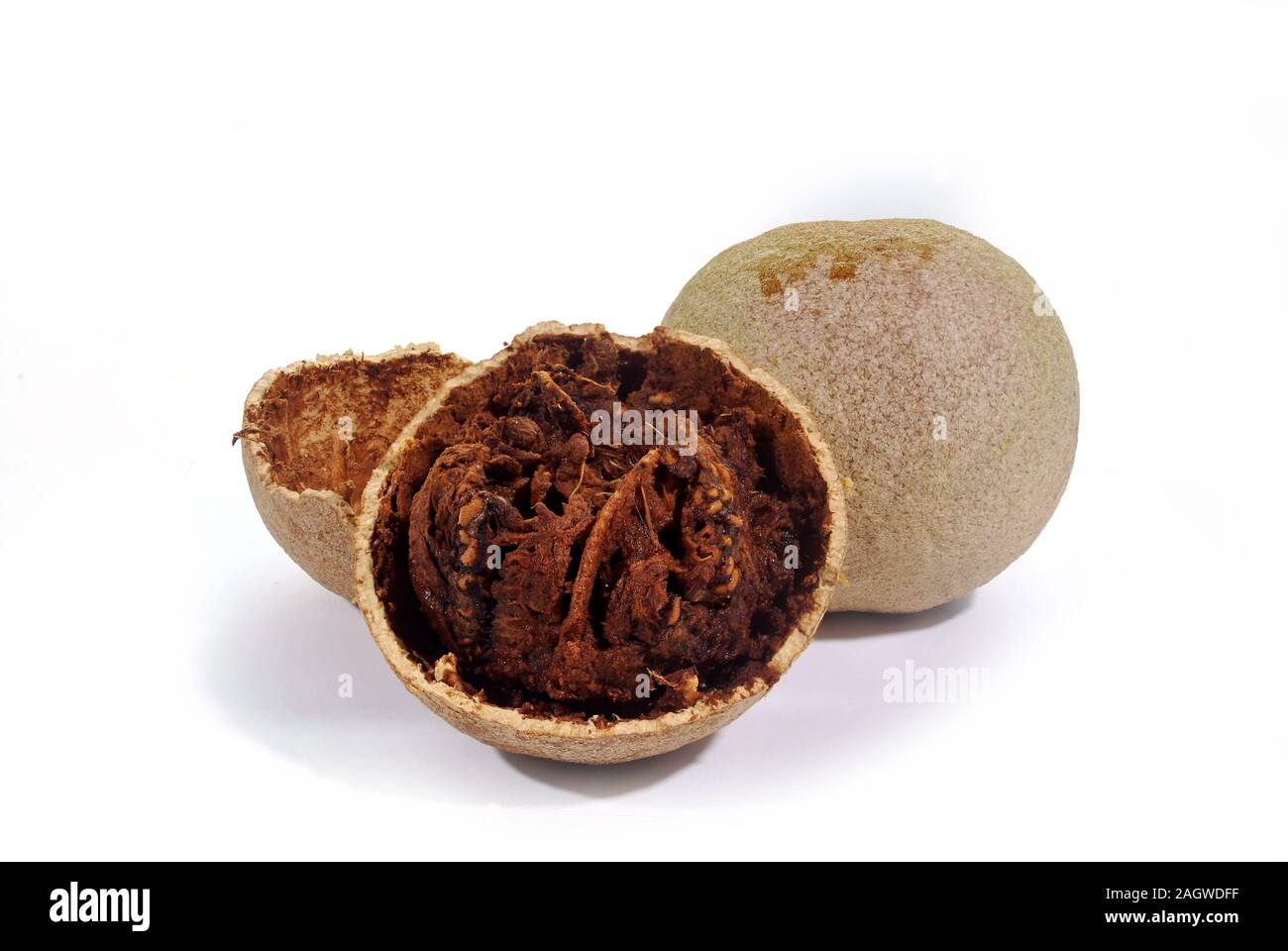 Curd fruit on a white background.(with Clipping Path Stock Photo - Alamy