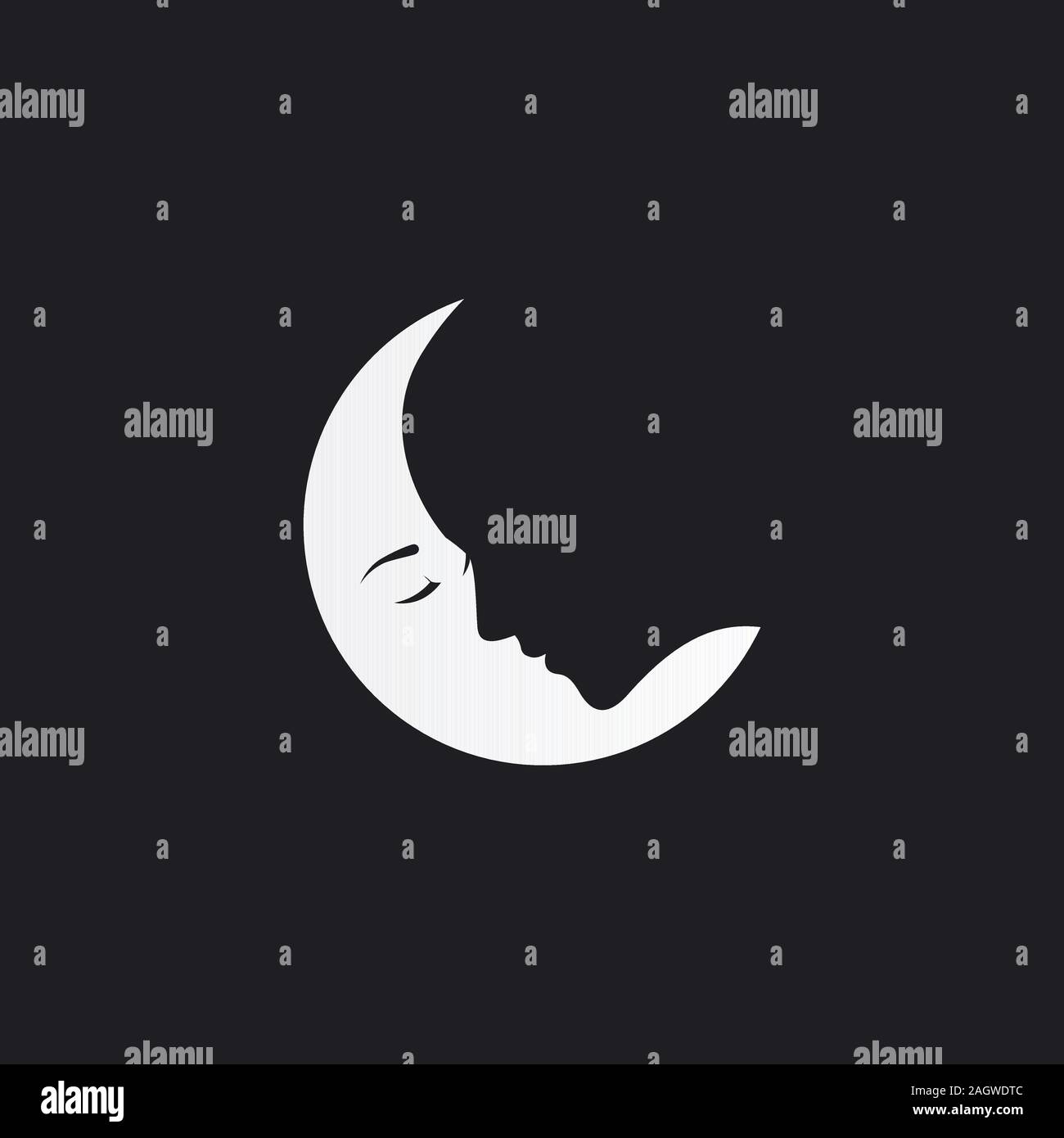 Moon model Stock Vector Images - Alamy