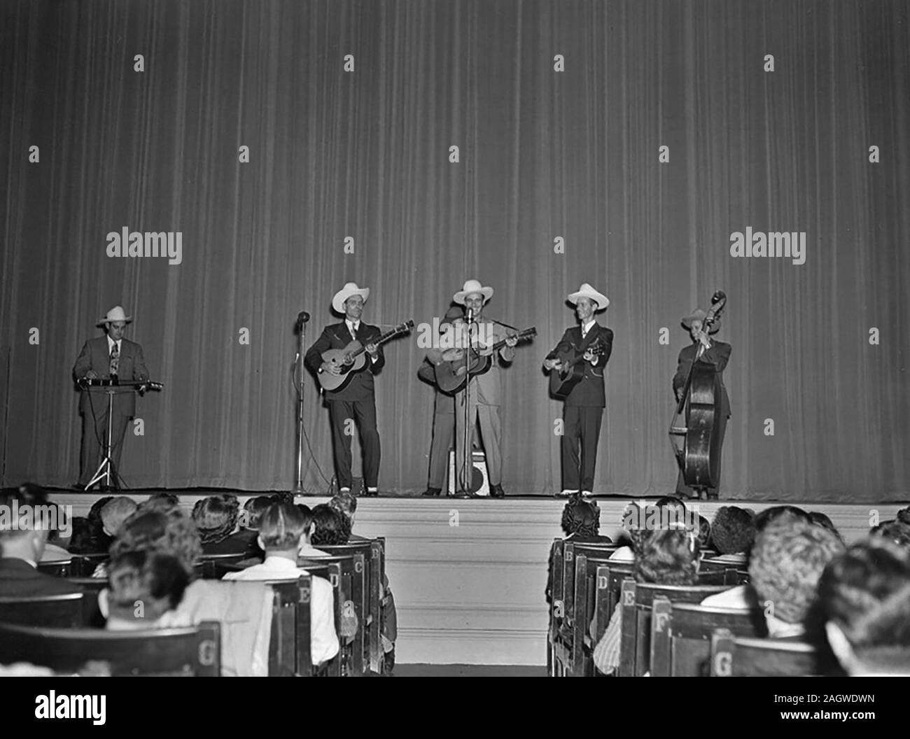 Portrait of Bob McCoy and Ernest Tubb, Carnegie Hall, New York, N.Y ...