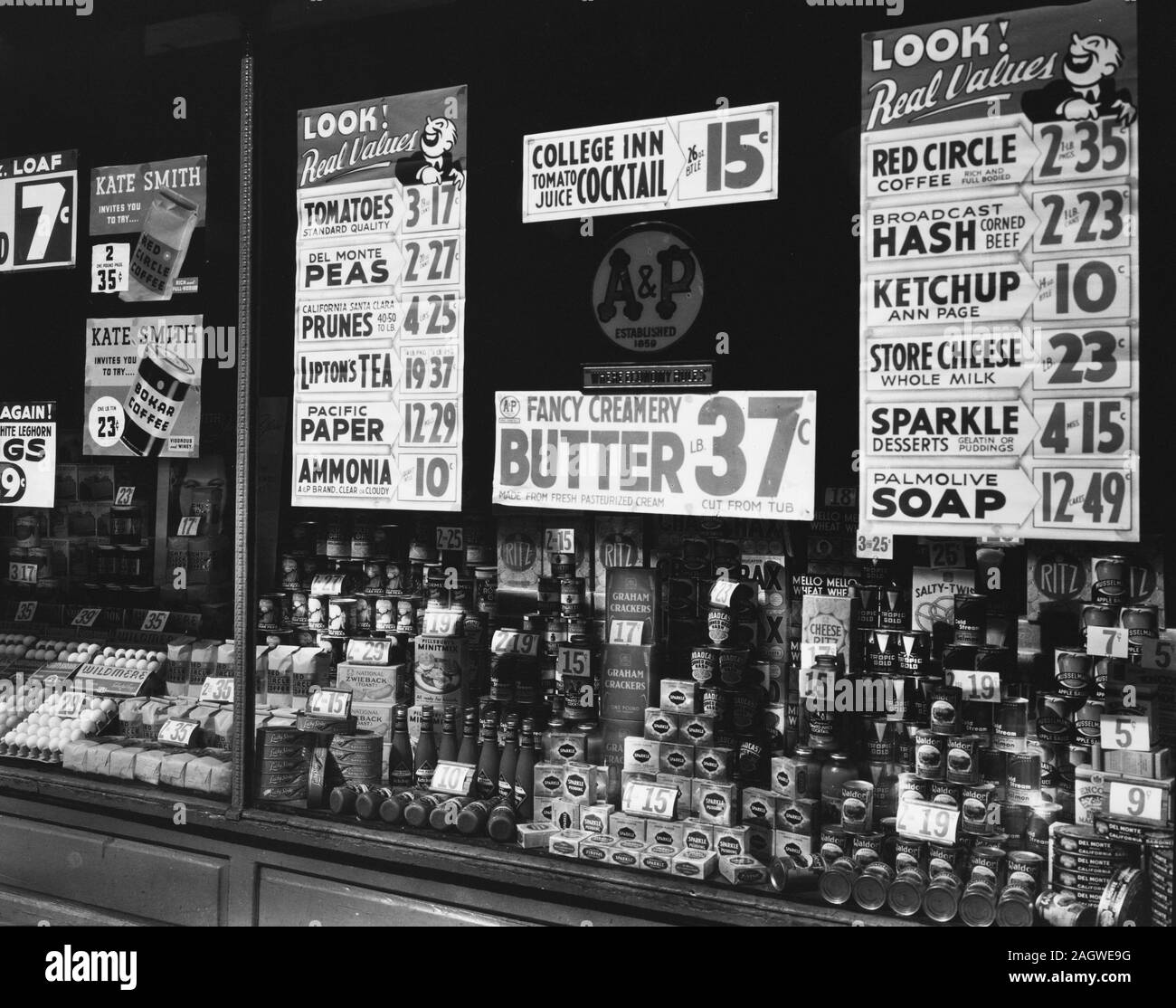 Antique Grocery Signs