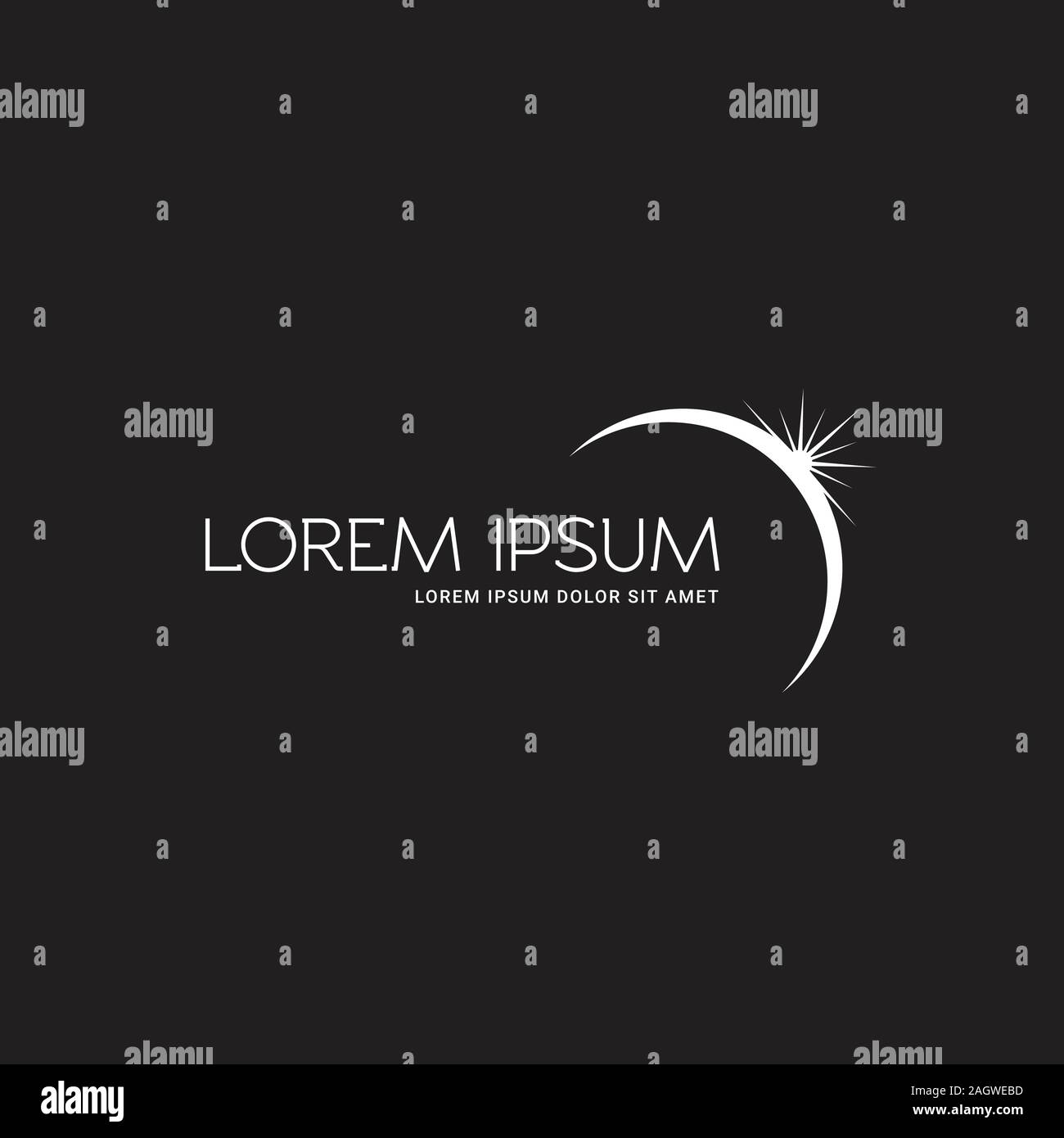 Eclipse illustration Stock Vector Images - Alamy