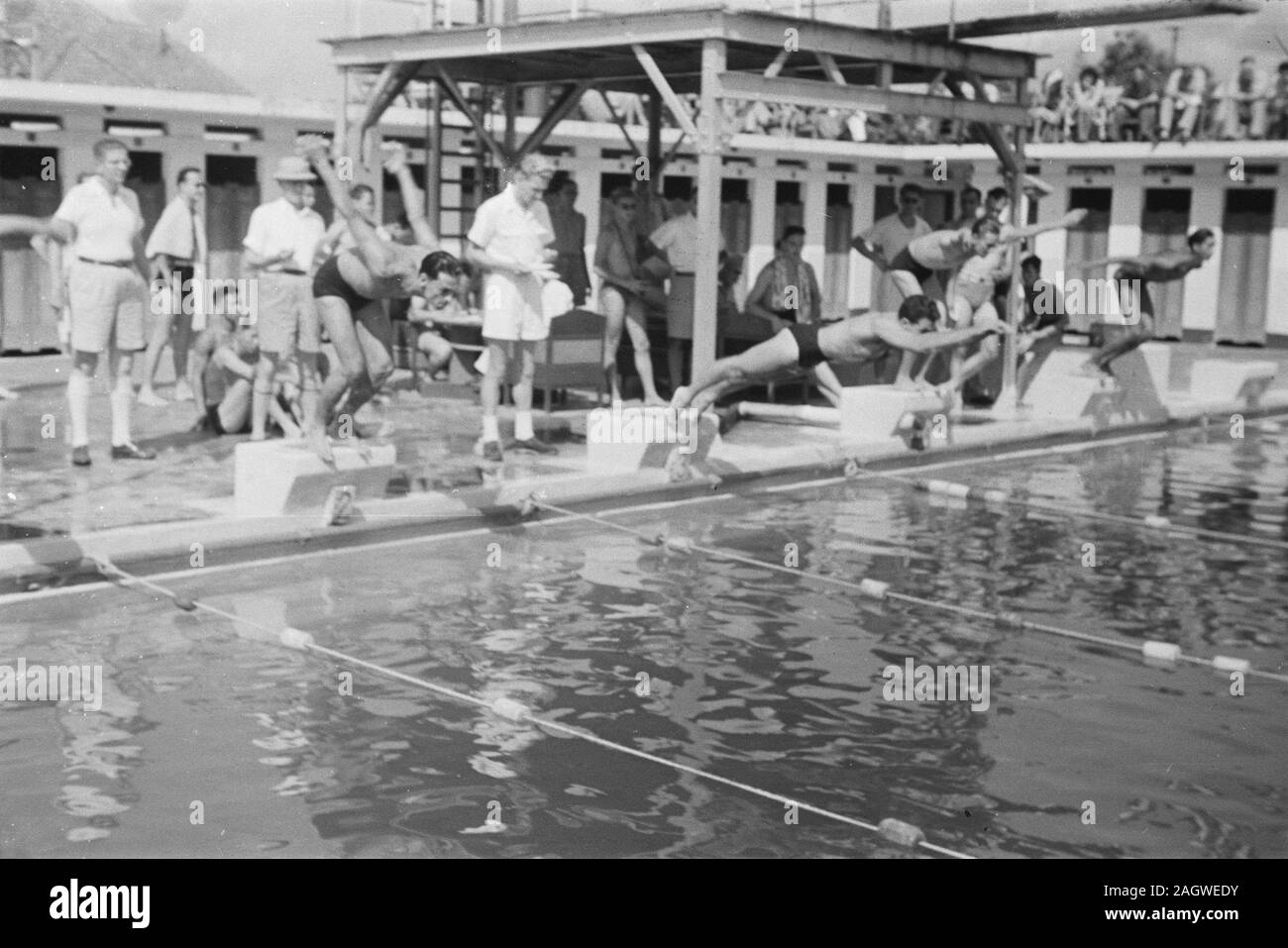 Swimming Pool 1940s