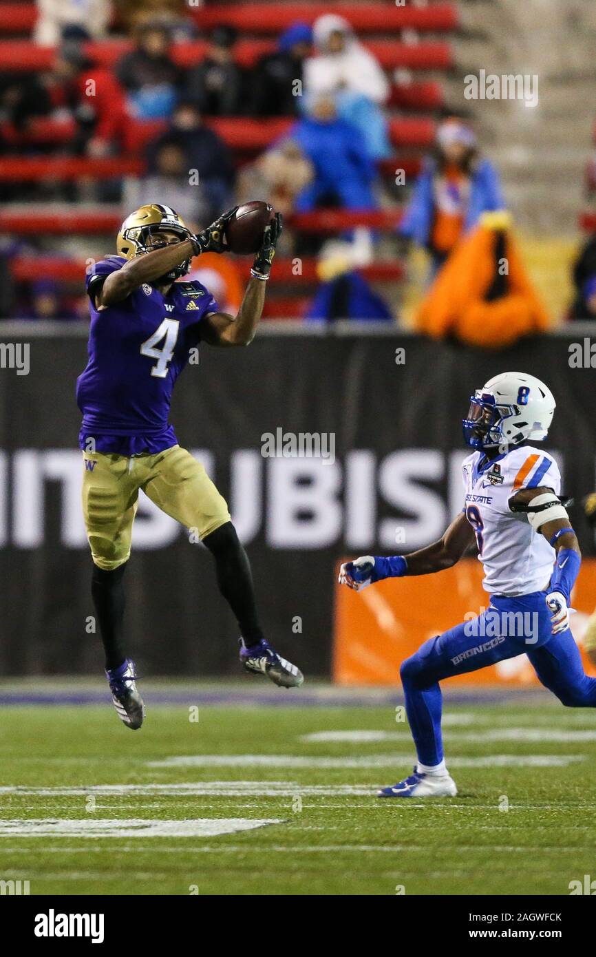 Las Vegas, NV, USA. 21st Dec, 2019. Washington Huskies wide receiver ...