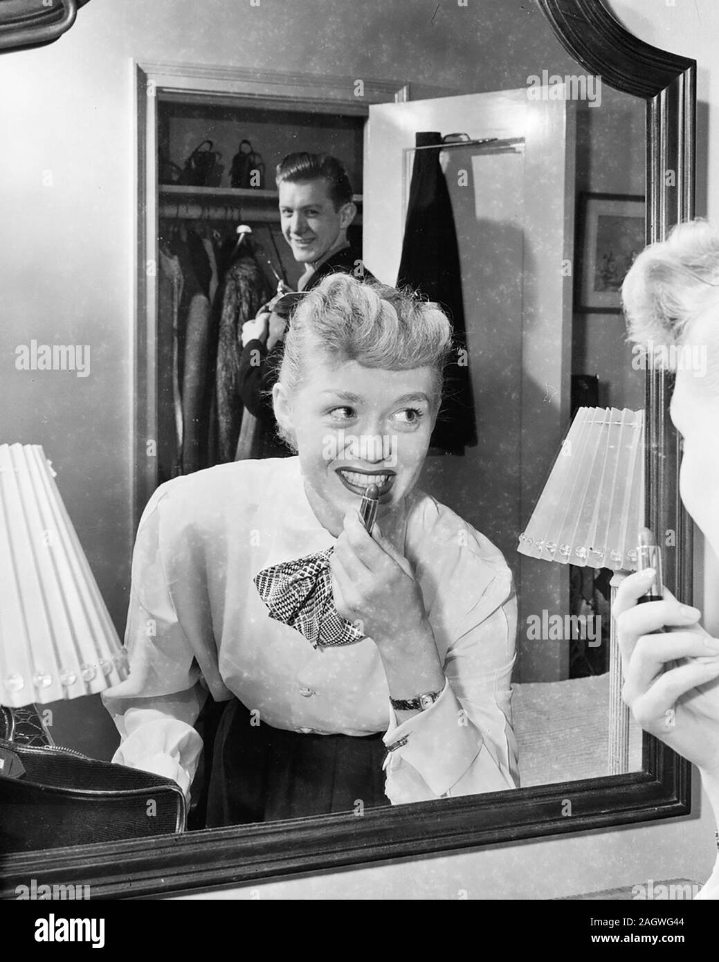Portrait of June Christy and Bob Cooper, 1947 or 1948 Stock Photo - Alamy