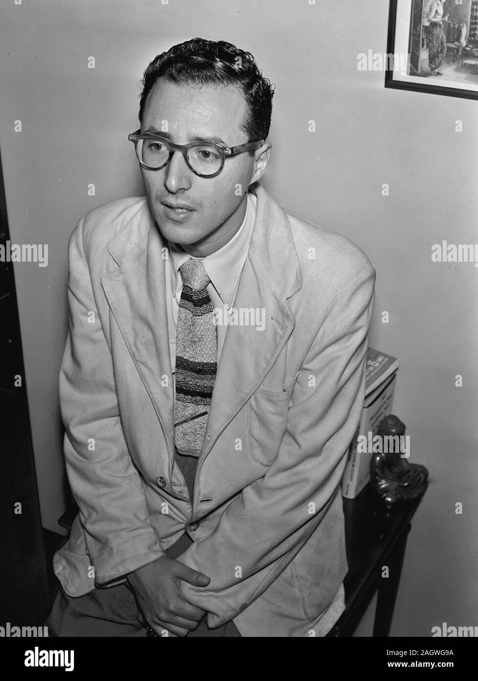 Portrait of Pete Rugolo, New York, N.Y.(?), ca. Dec. 1946 Stock Photo ...