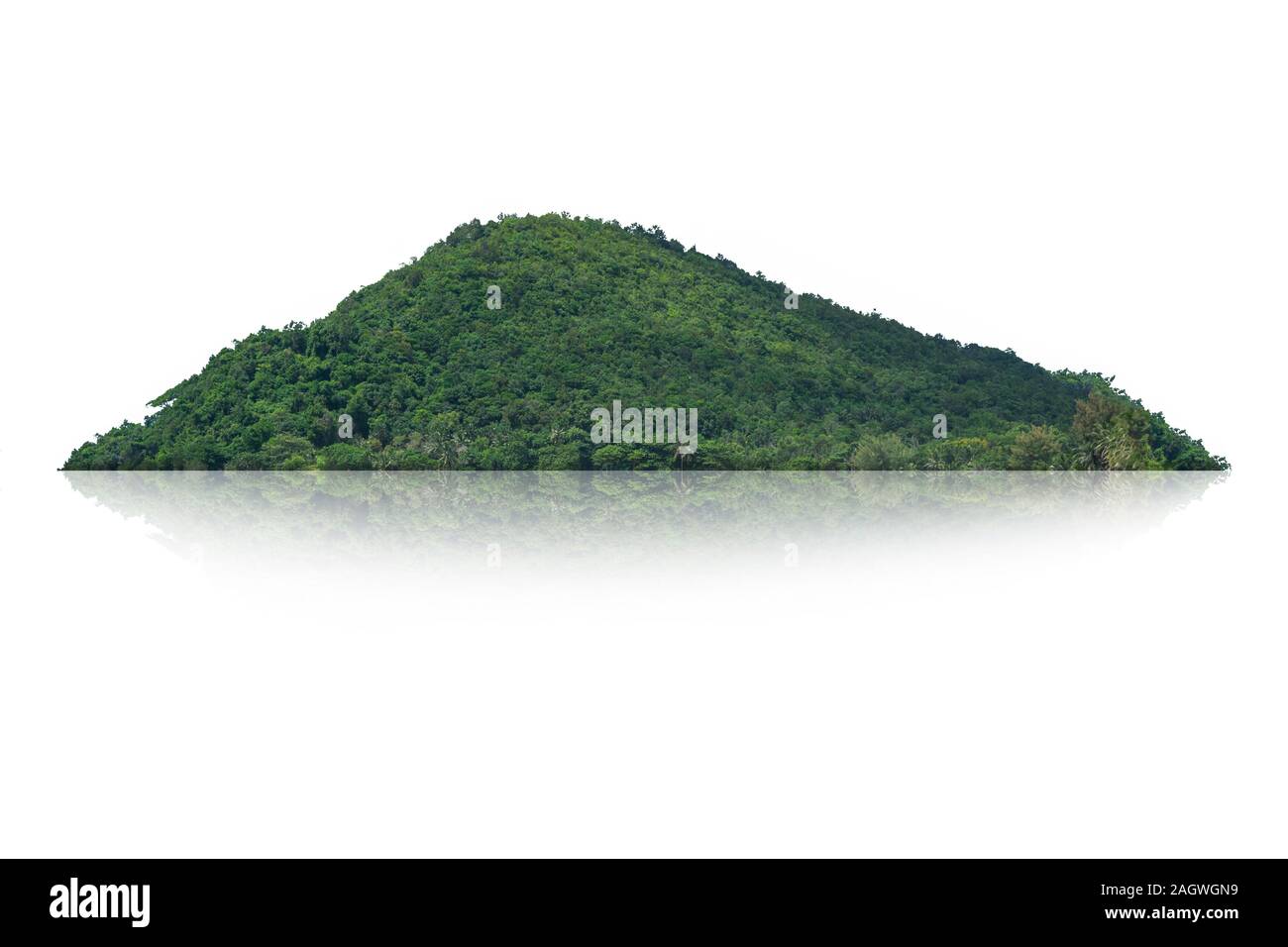 mountain isolated on White background Stock Photo - Alamy