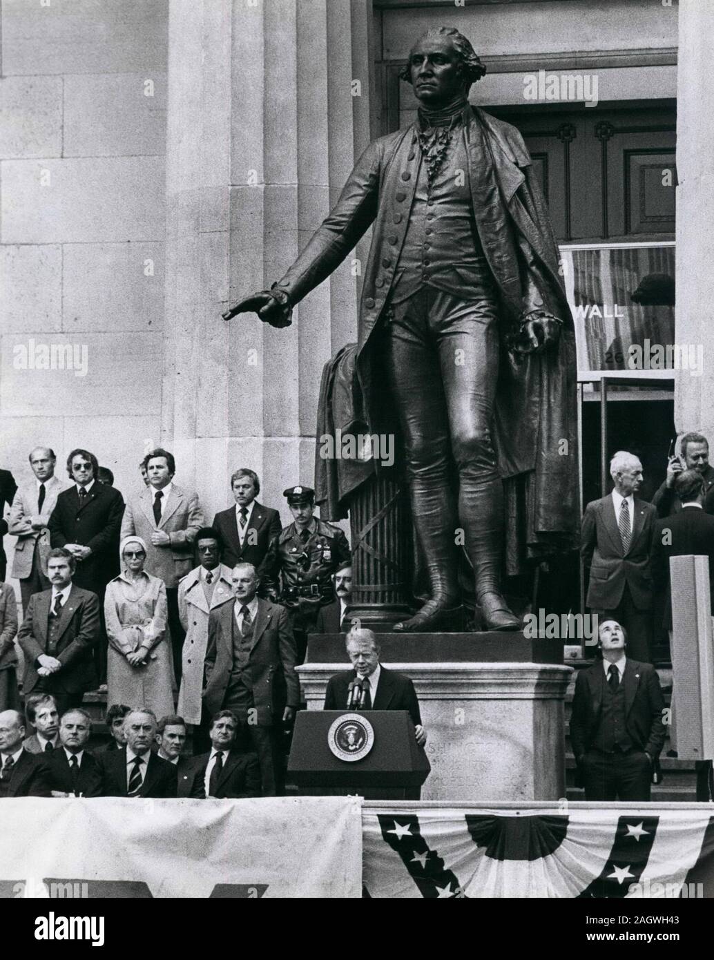 Feb. 02, 1978 - New York, New York, USA - President JIMMY CARTER speaks ...