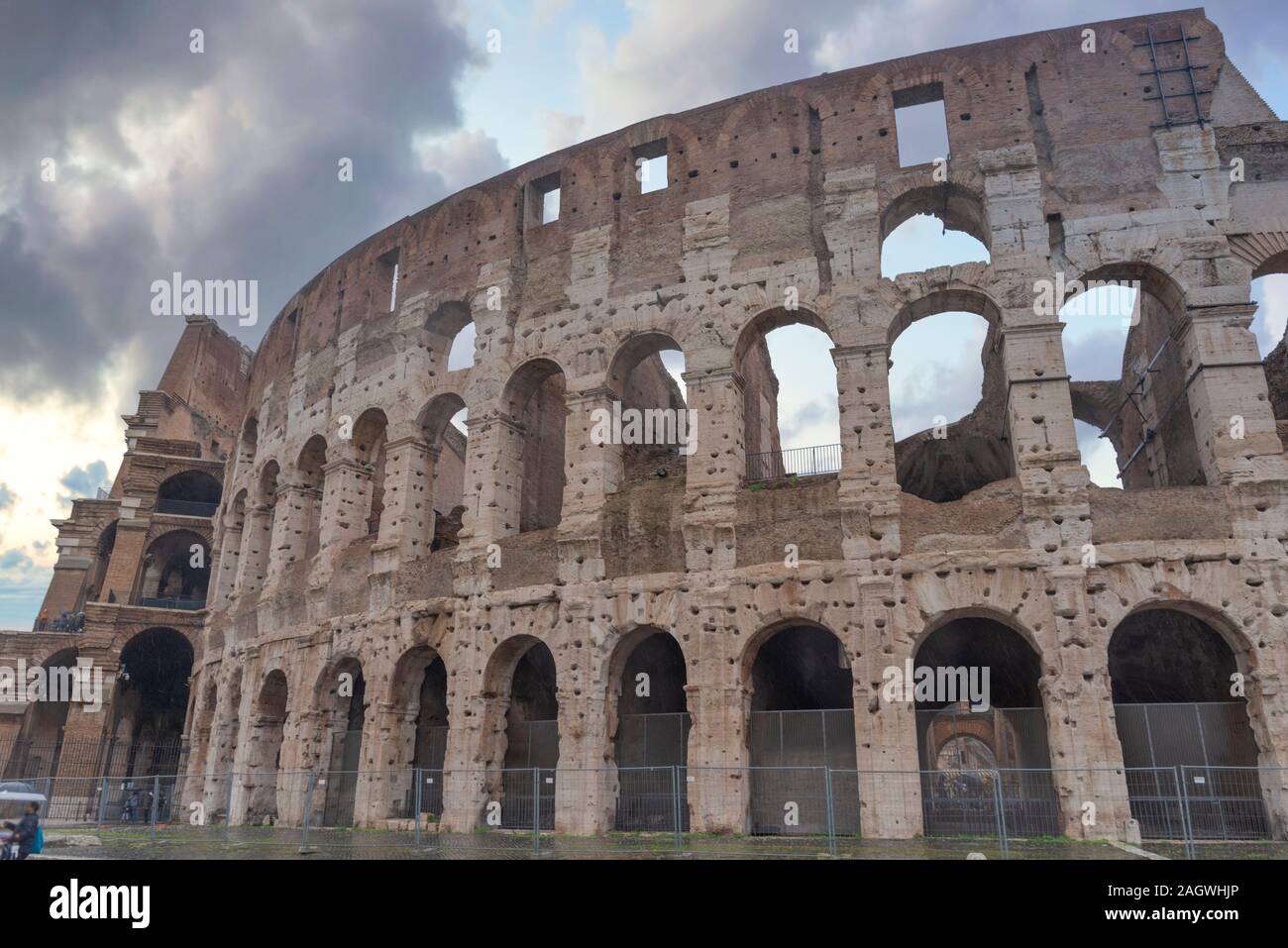 Coliseum. one of the grandest buildings of the ancient world Stock ...