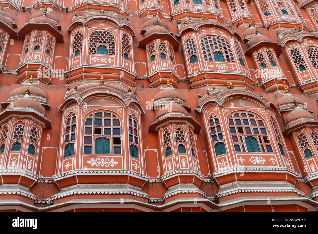 Hawa Mahal is a harem in the palace complex of the Jaipur Maharaja ...