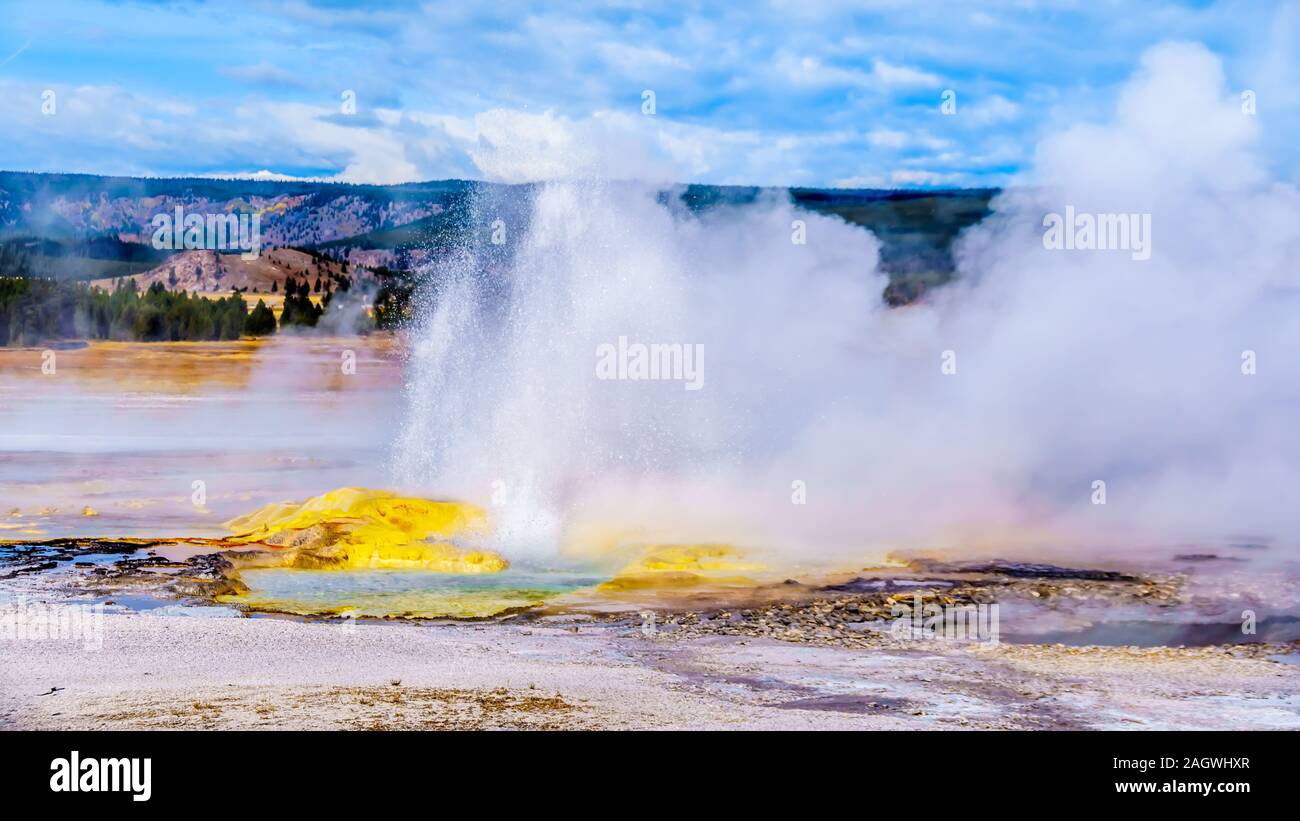 Caldera spouting hi-res stock photography and images - Alamy