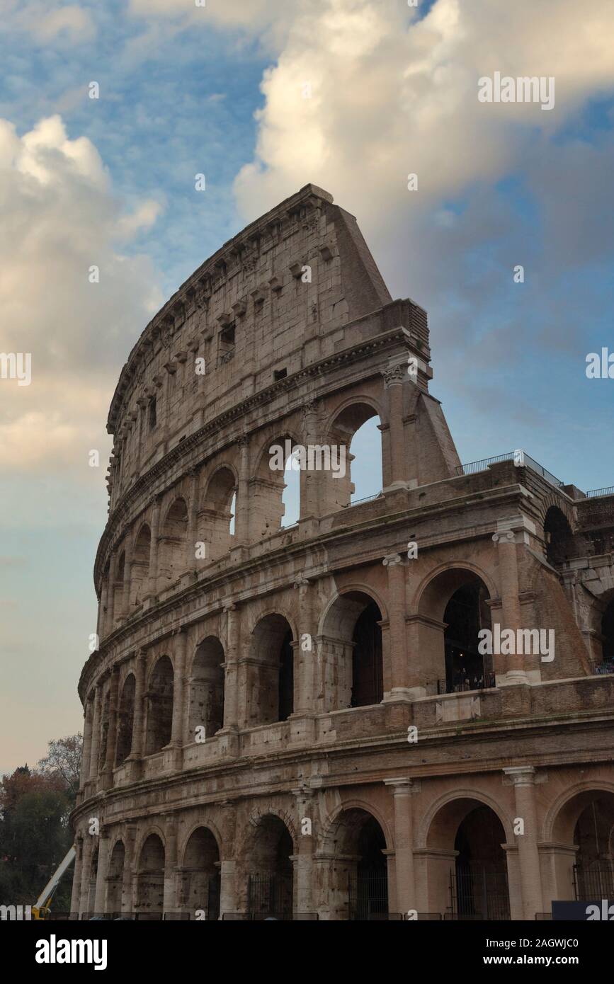 Coliseum. one of the grandest buildings of the ancient world Stock ...