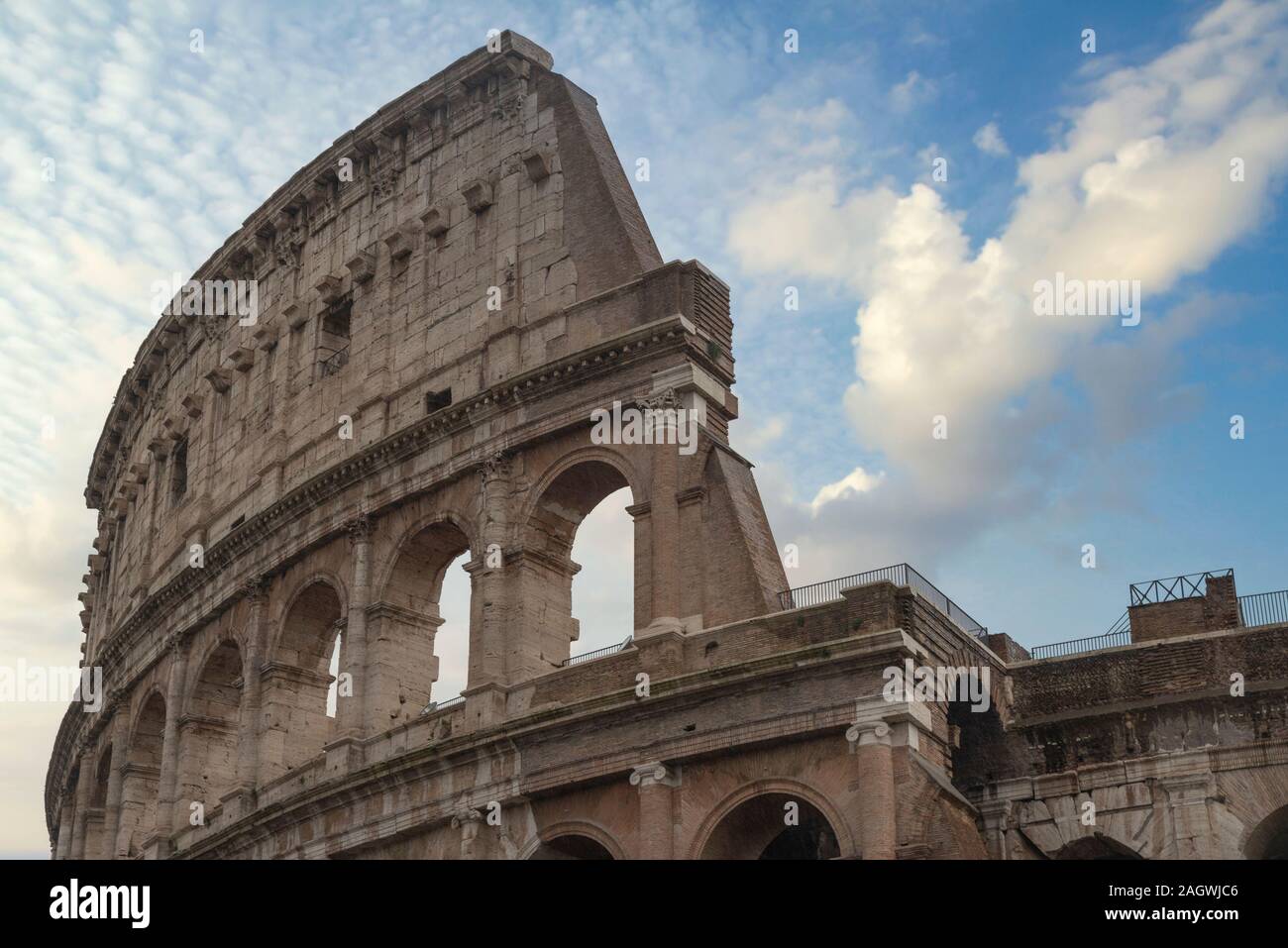 Coliseum. one of the grandest buildings of the ancient world Stock ...