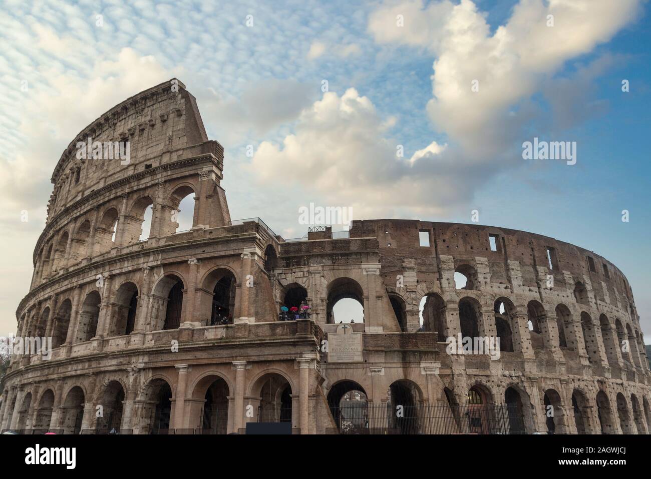 Coliseum. one of the grandest buildings of the ancient world Stock ...