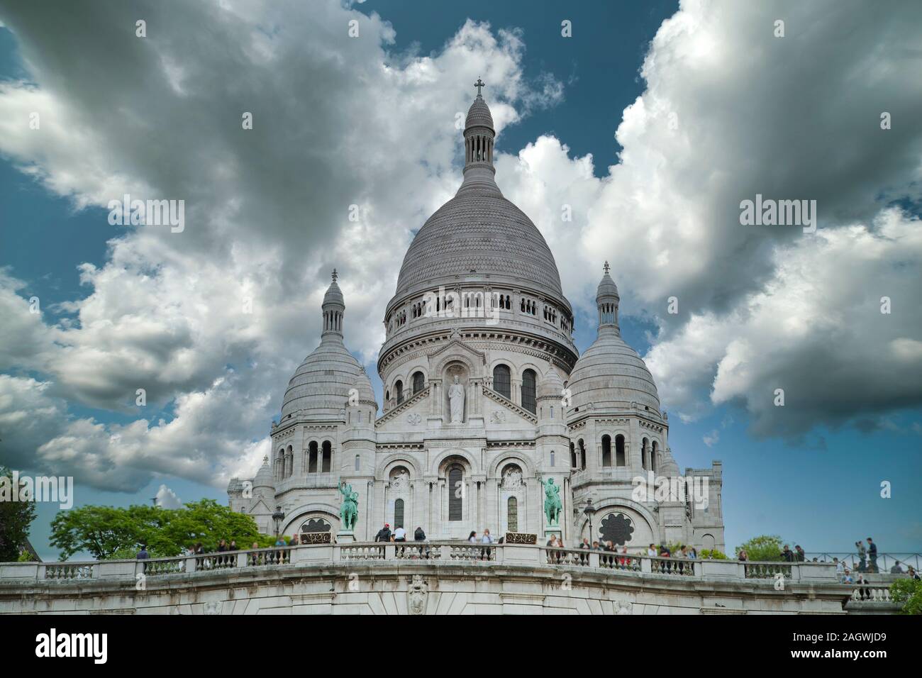 Montmartre Paris. Area artists. The French capital Stock Photo - Alamy