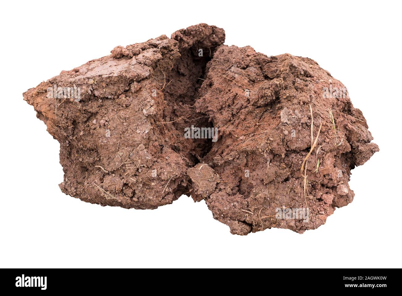 soil isolated on white background Stock Photo - Alamy