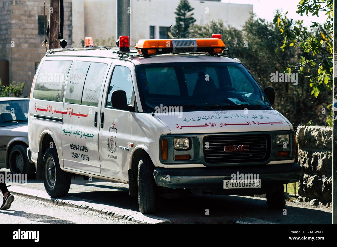 Palestinian Territory Bethlehem December 16, 2019 View of a Palestinian ...