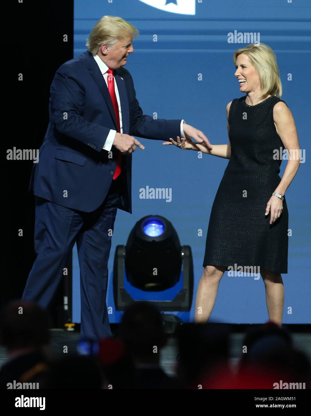 Laura ingraham trump hi-res stock photography and images - Alamy