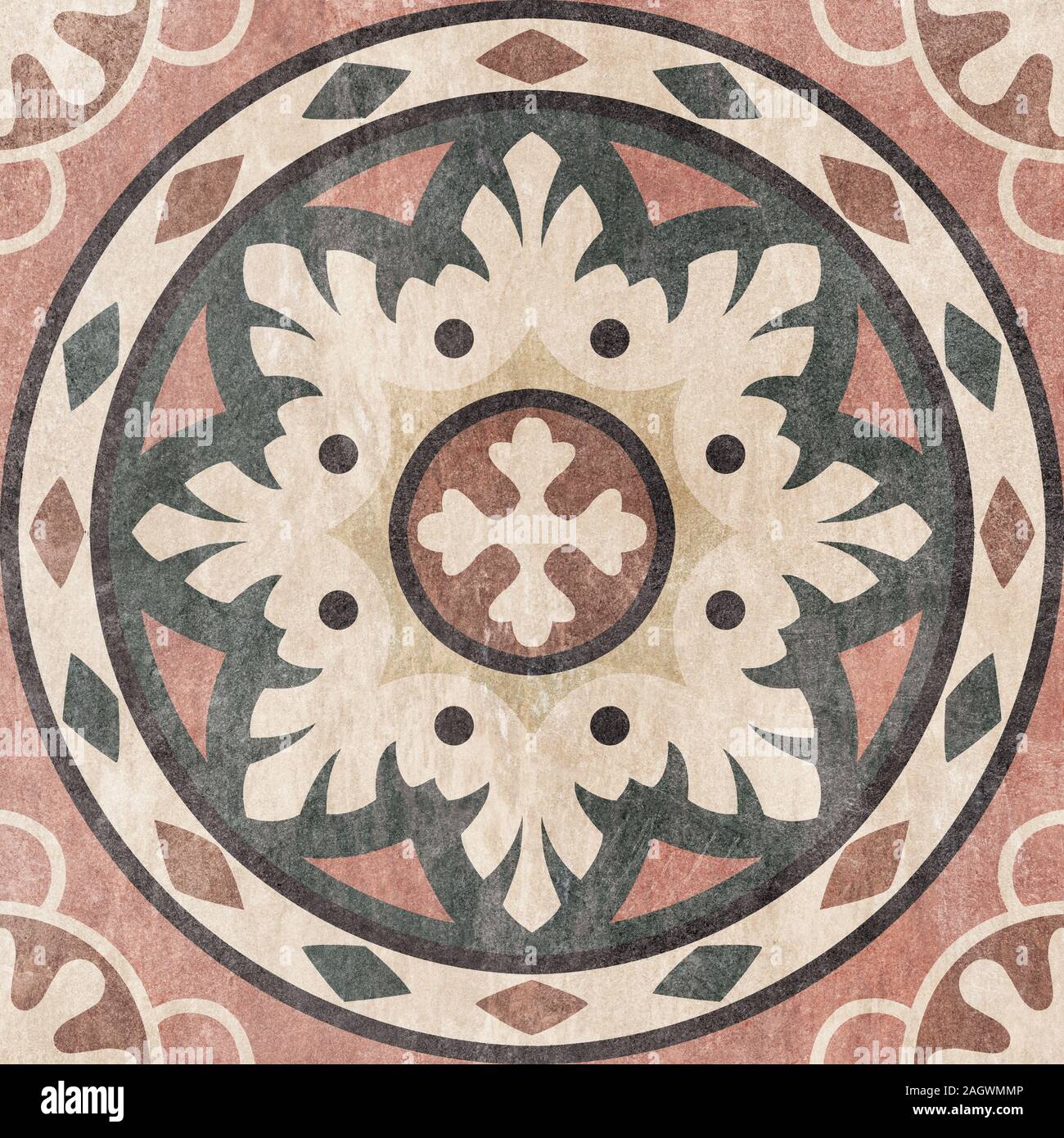 floor tiles , porcelain ceramic tile , geometric pattern for surface ...