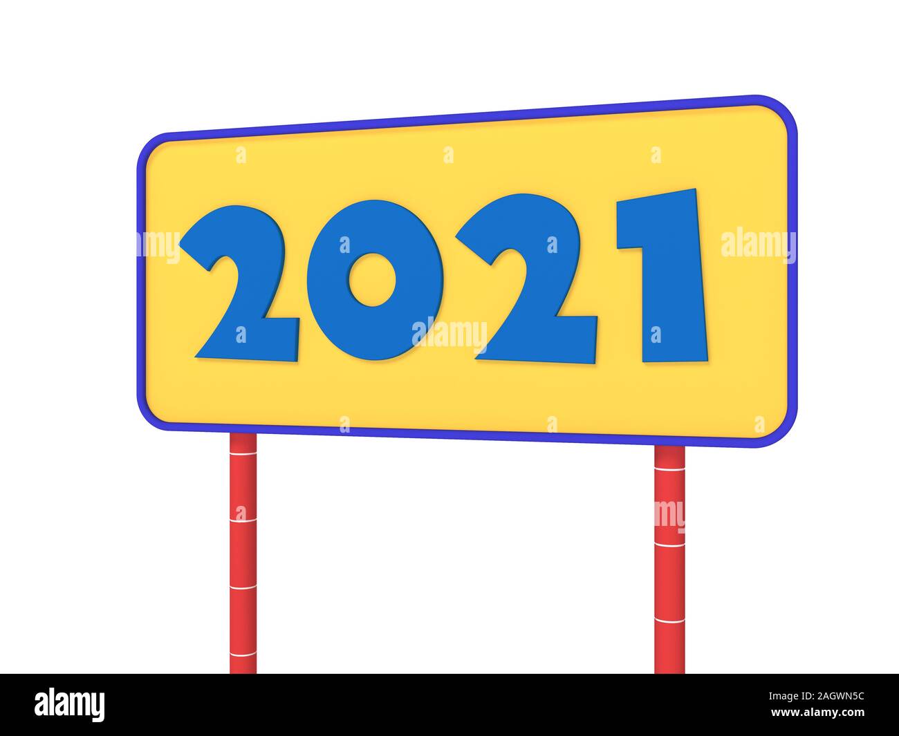 2021 year calendar template hi-res stock photography and images - Alamy