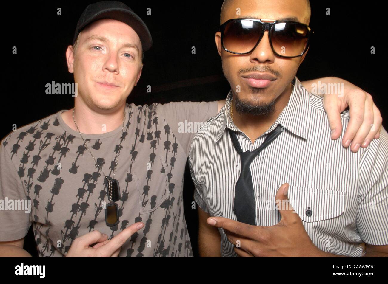 Singer / Actor Marques Houston (r) on set of Marques Houston "Body ...