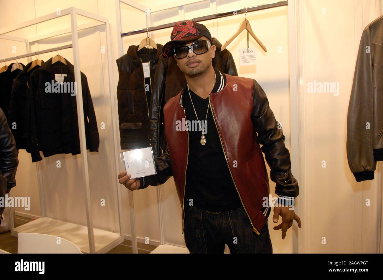 Singer Raz B At The Magic Fashion Show At The Convention Center In Las
